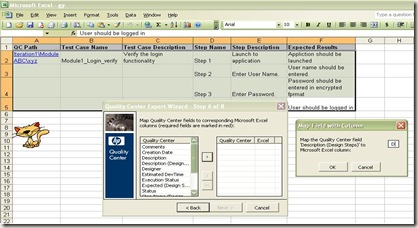 Upload Test cases from Excel to Quality Center(QC) - The Bug Finding